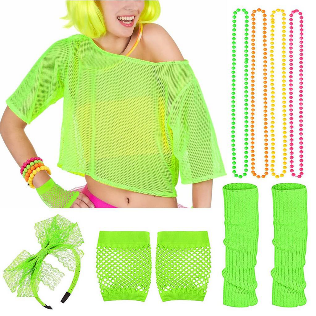 80’s Neon 5pc Set – Kostume Room